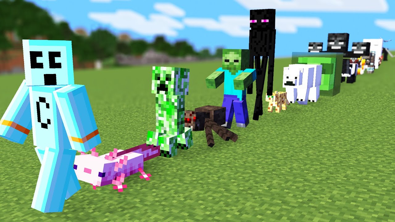 Taming every single mob to create a massive Minecraft army