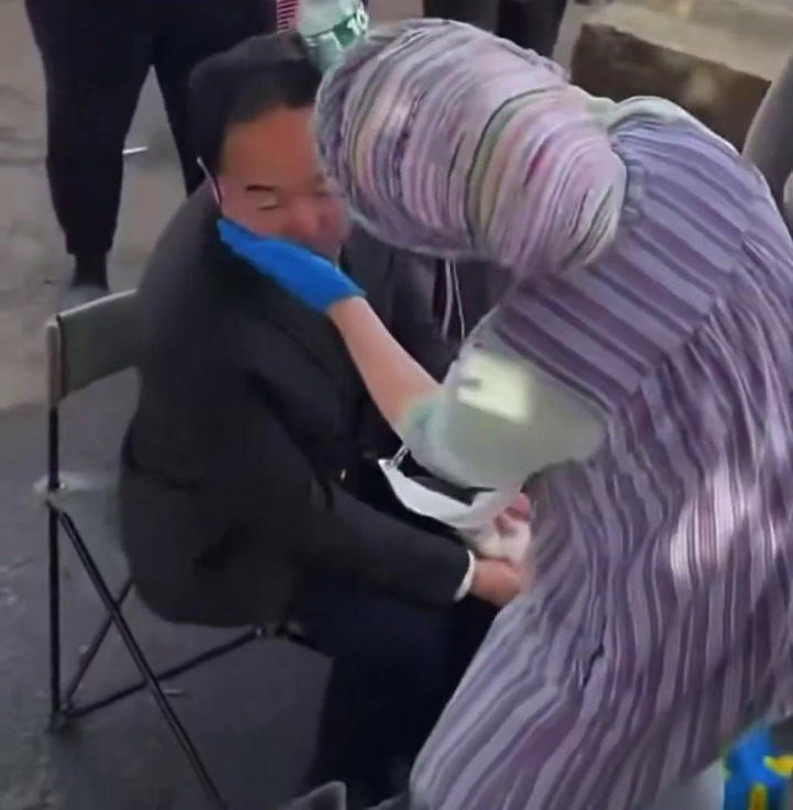 ICE goons pepper-spray senator amid protest 'chaos'