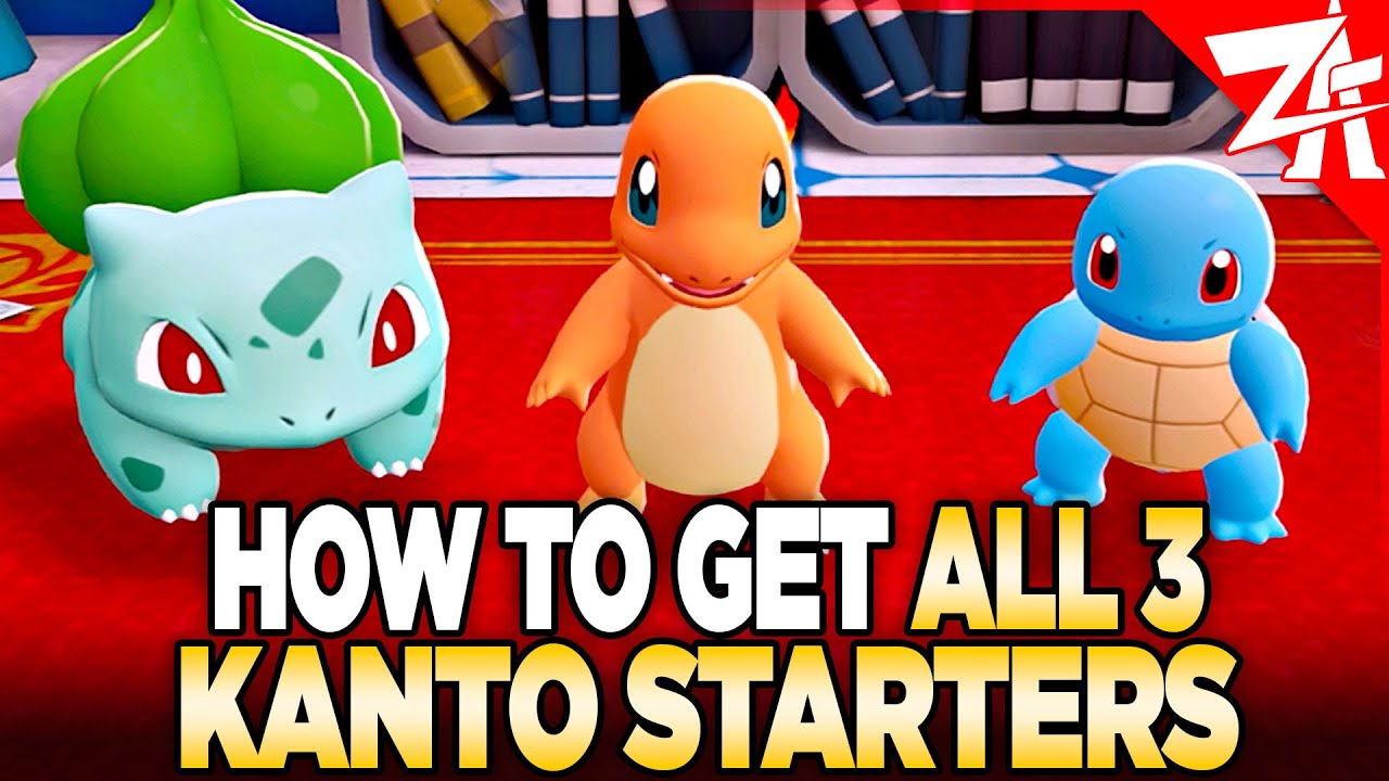 How to get all 3 Kanto starters in Pokémon Legends Z-A