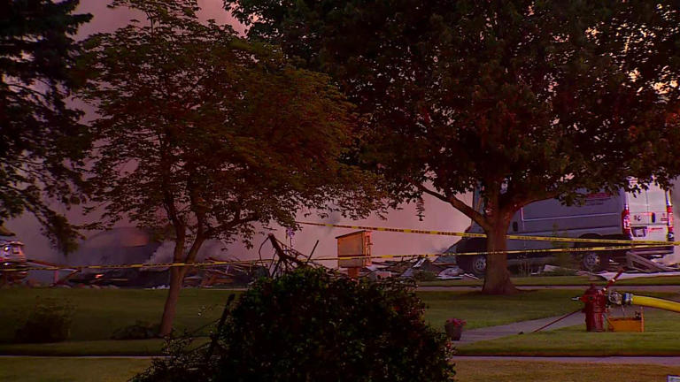 1 rescued after fiery Comstock Park explosion