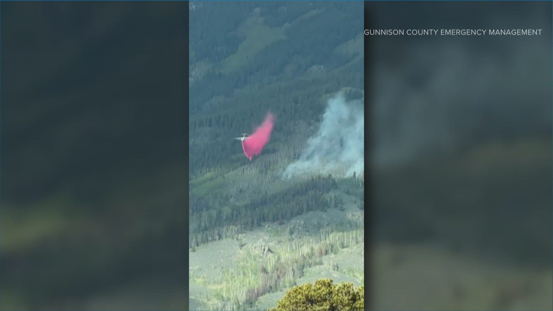 Two wildfires burning in Gunnison County