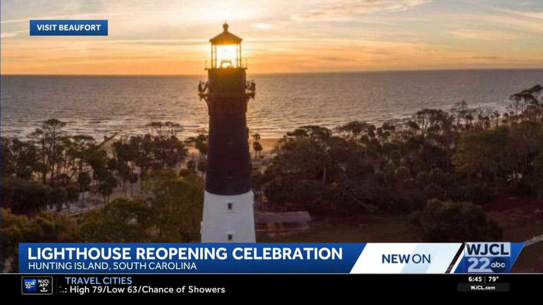 Hunting Island Lighthouse set to reopen Tuesday after four-year ...