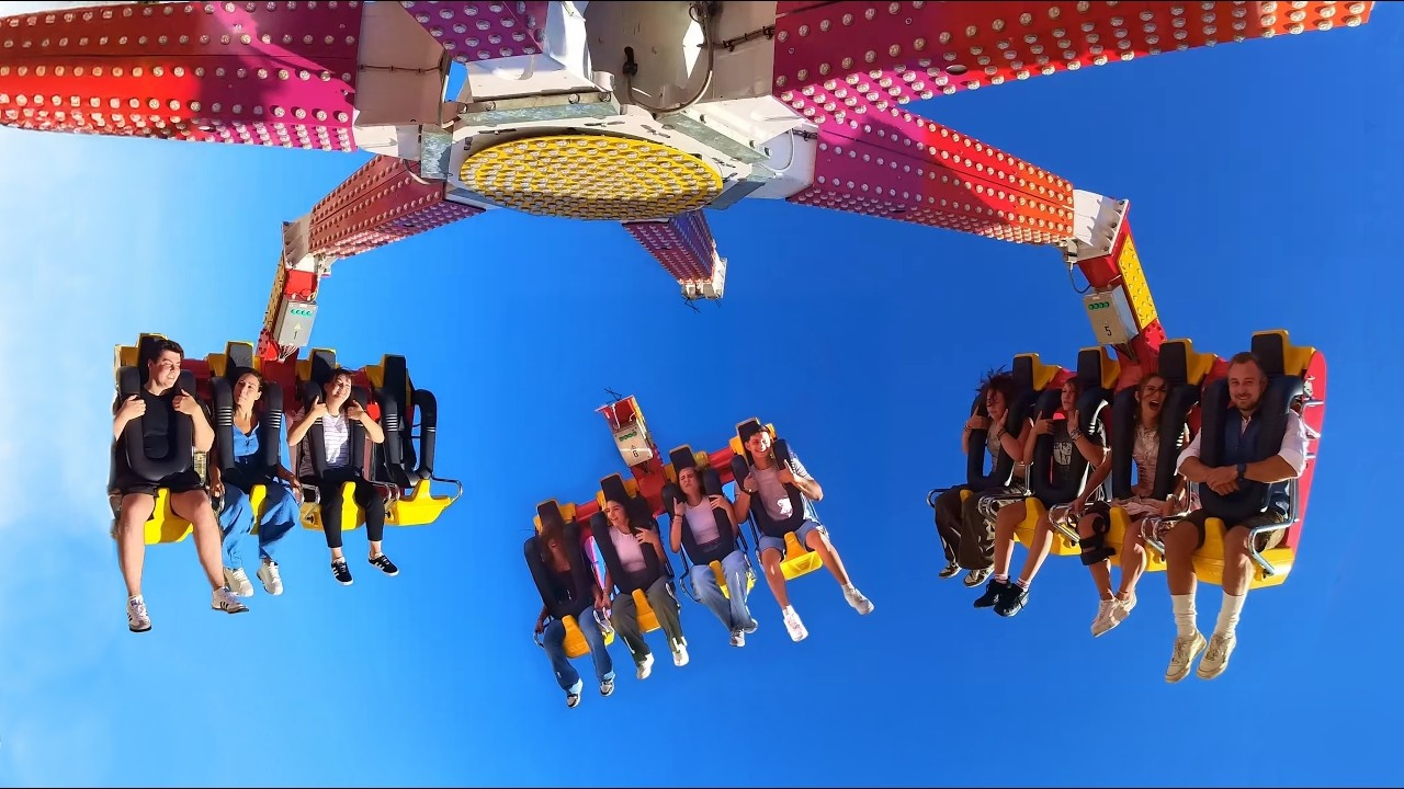 The ride seat ripped off midair… then riders started falling