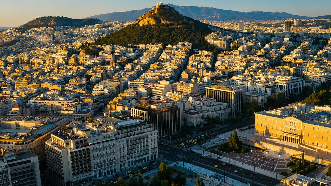The evening light revealed a side of the city few notice