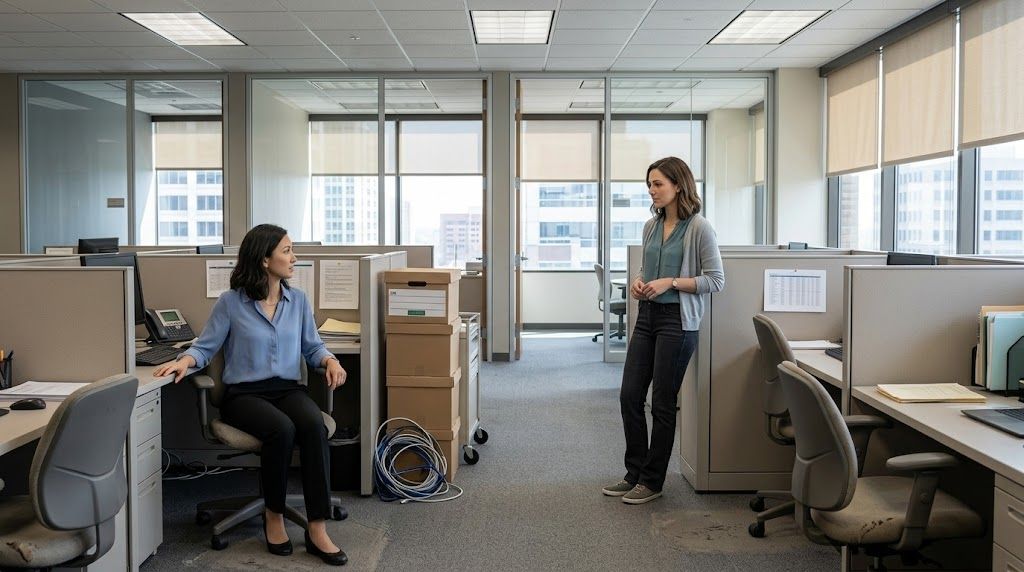 A coworker kept sending mixed signals, then crossed a line