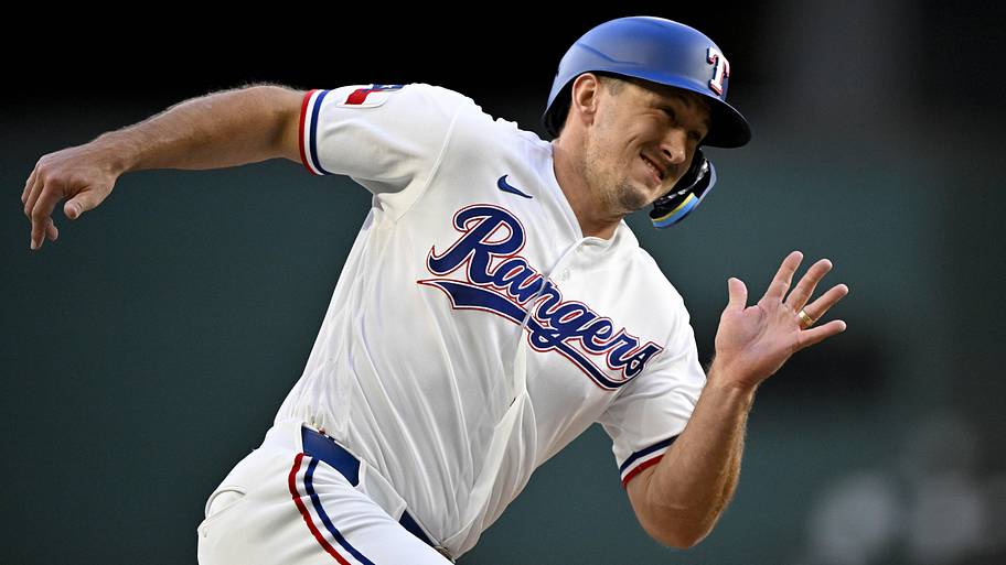 Rangers' Wyatt Langford faces next milestone in forearm injury recovery