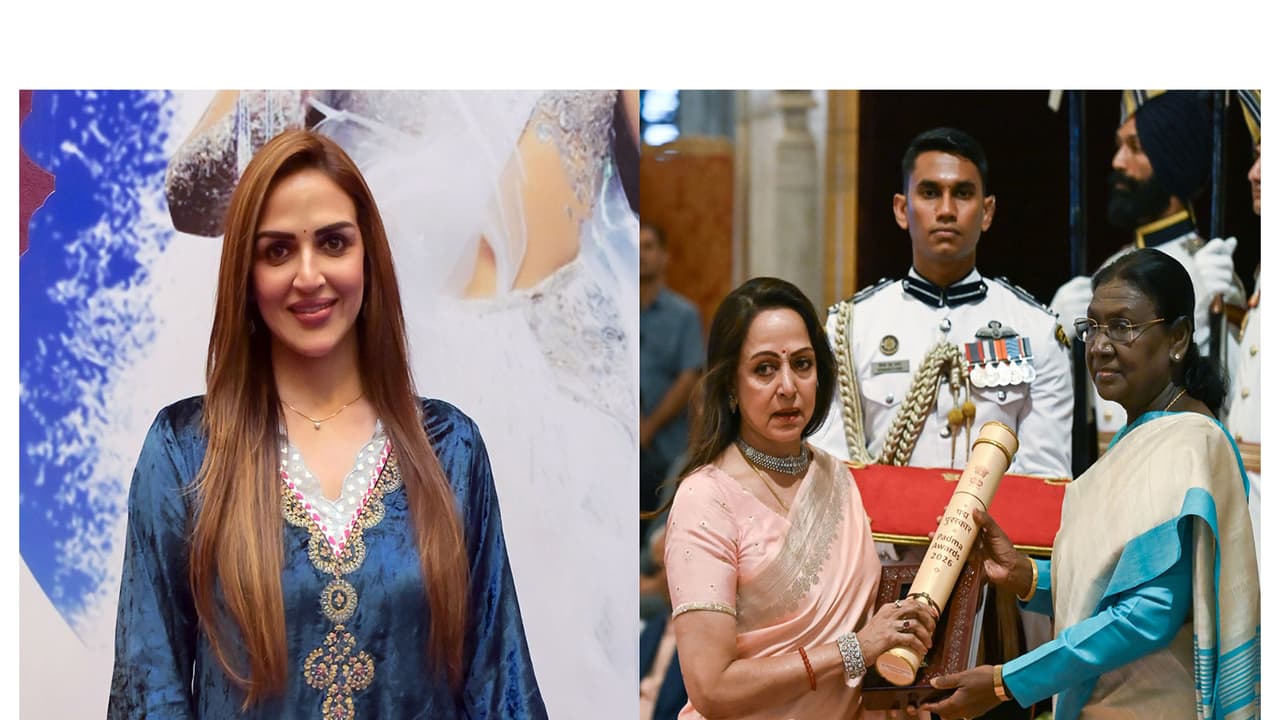 Esha Deol shares emotional note on father Dharmendra's Padma Vibhushan