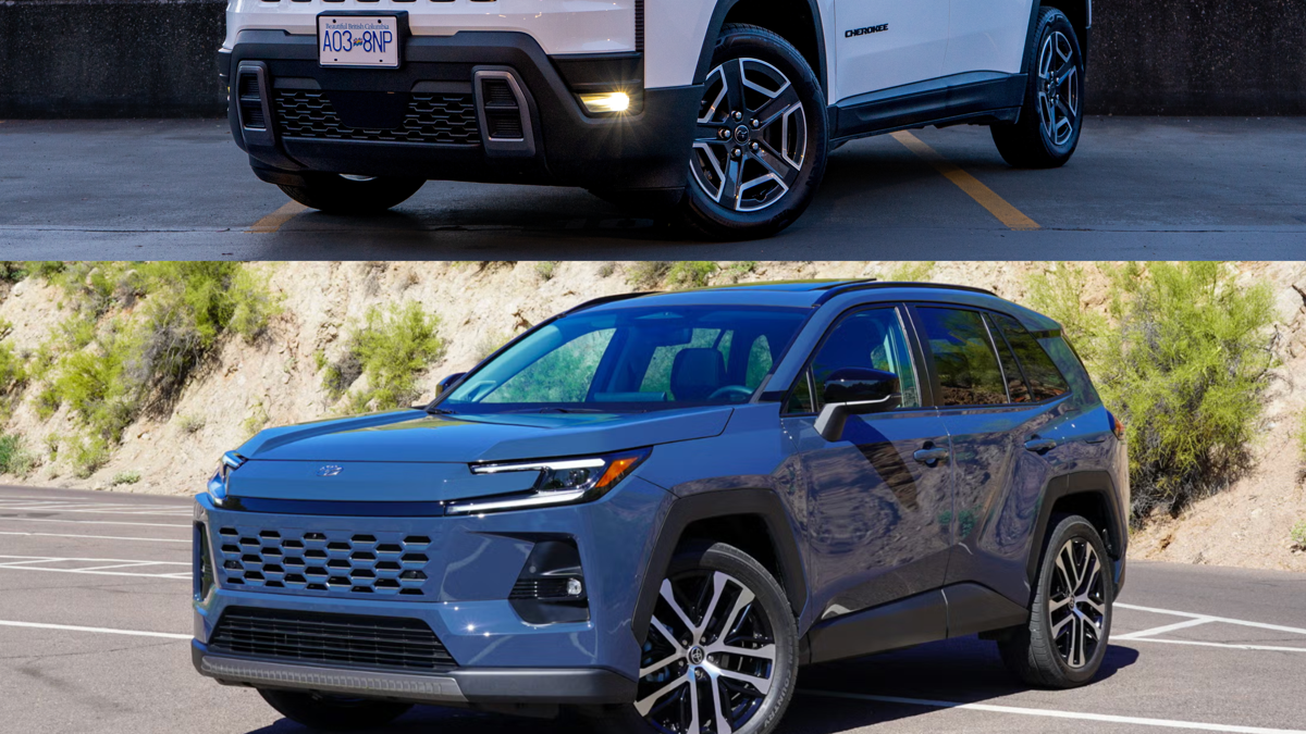 2026 Jeep Cherokee Hybrid vs. 2026 Toyota RAV4 Hybrid: I drove both to ...