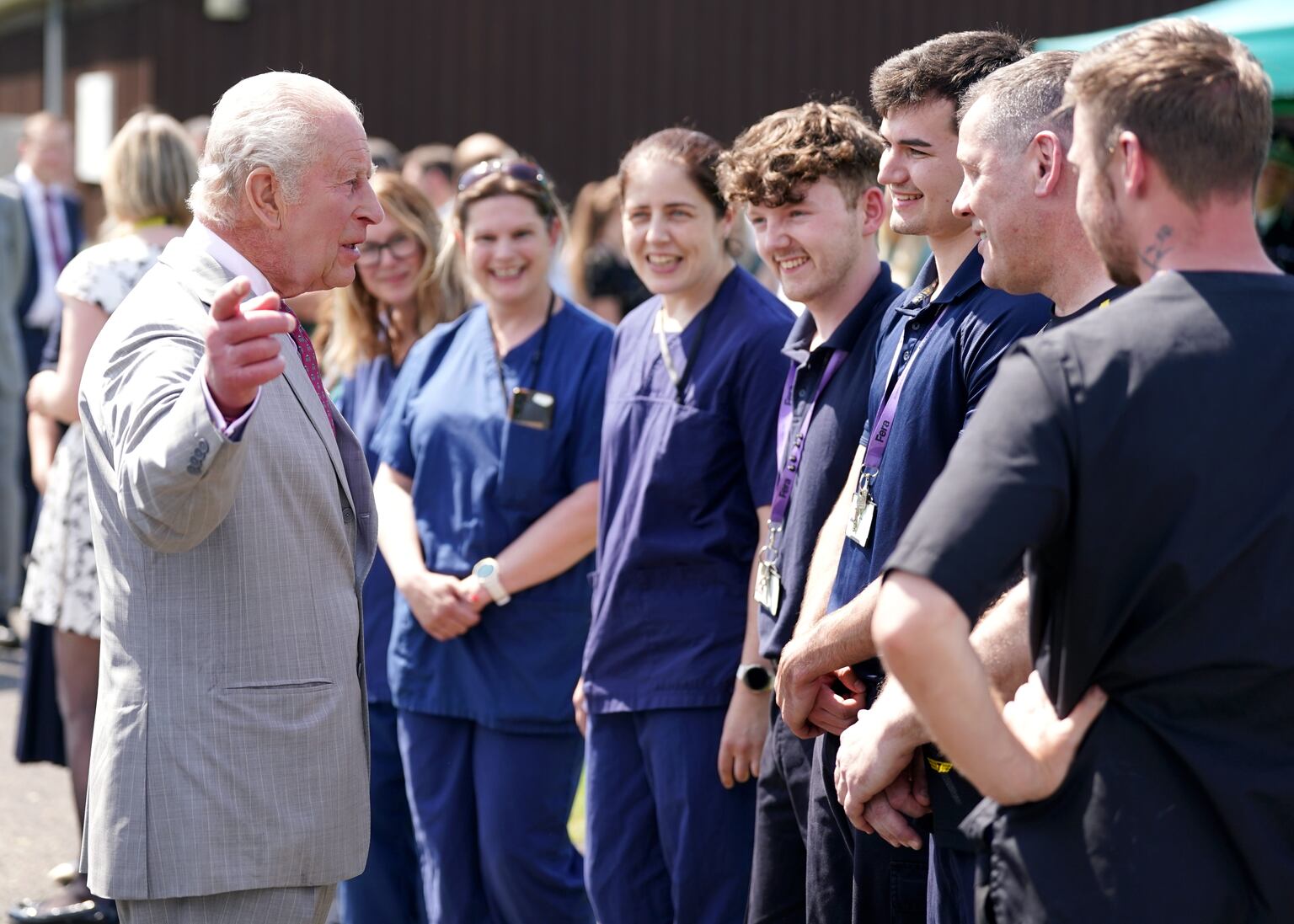 King praised for his understanding of 'harmony with nature' at squirrel ...