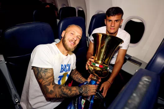 Inter, Dimarco condivide la gioia per "Cabeza" Stankovic