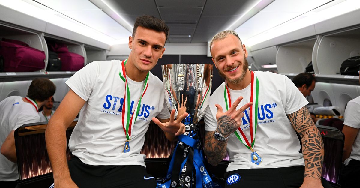 Inter, Dimarco condivide la gioia per "Cabeza" Stankovic