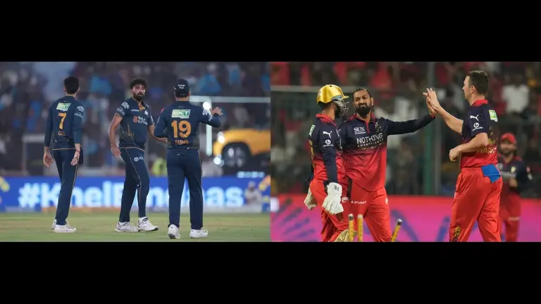 RCB vs GT live streaming: When and where to watch today IPL 2026 ...