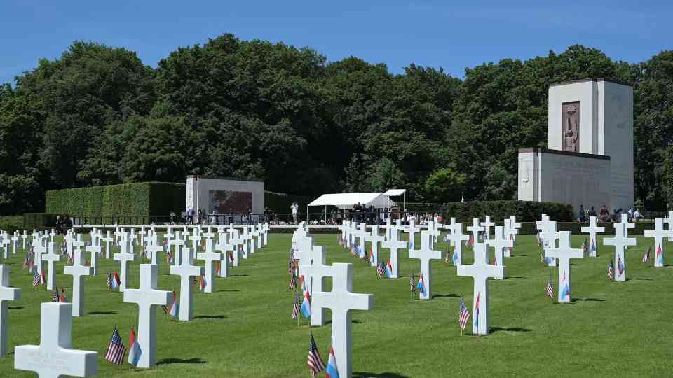 General George Patton and 5,076 Servicemembers are buried at Luxembourg