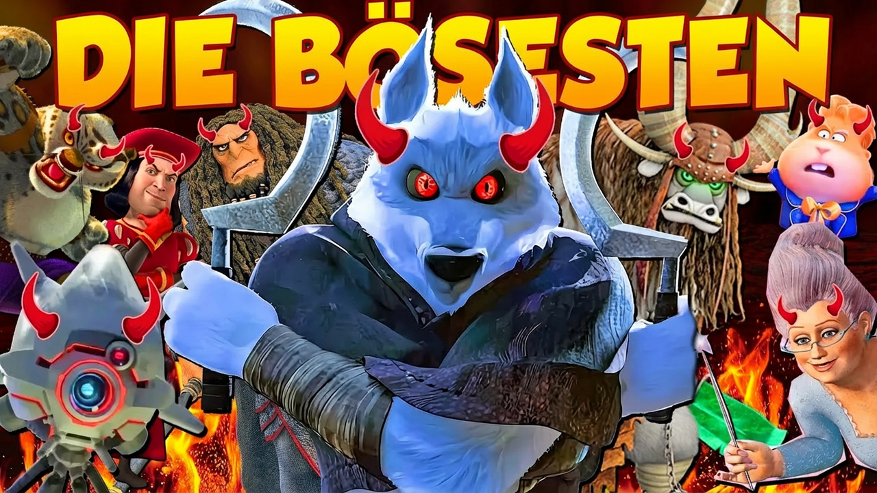 Alle DreamWorks-Bösewichte: Vom Bösen zum Bösesten