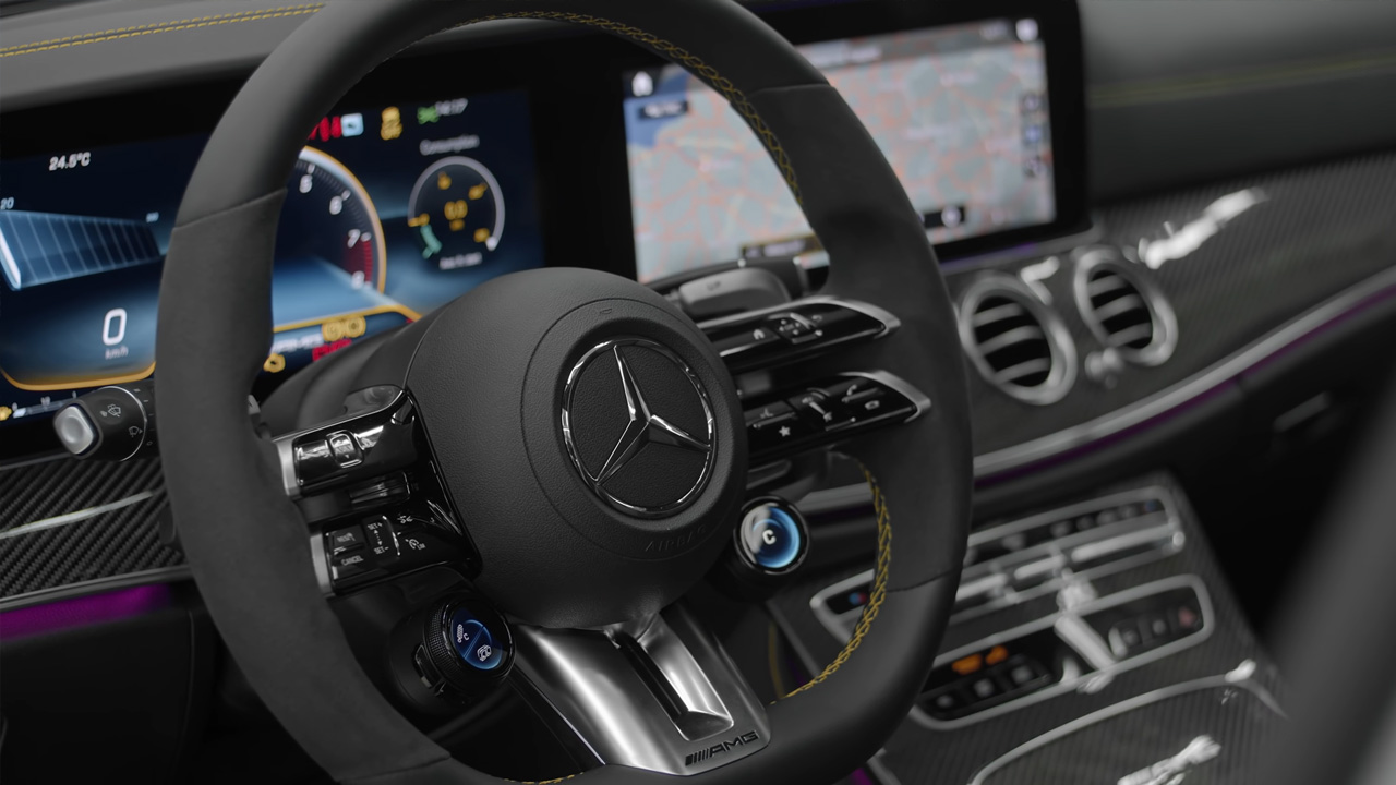 A beautiful look inside the Mercedes-AMG E 63 S