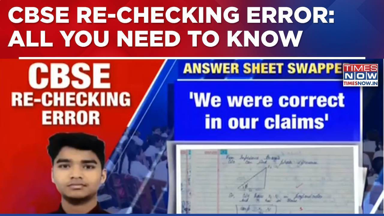Vedant's case exposes crack as CBSE accepts mix-up blunder | All you ...