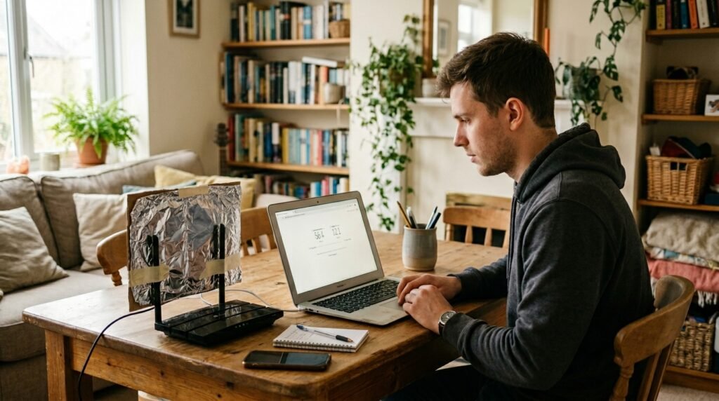 Aluminum foil under Wi-Fi router: What it does and why professionals ...