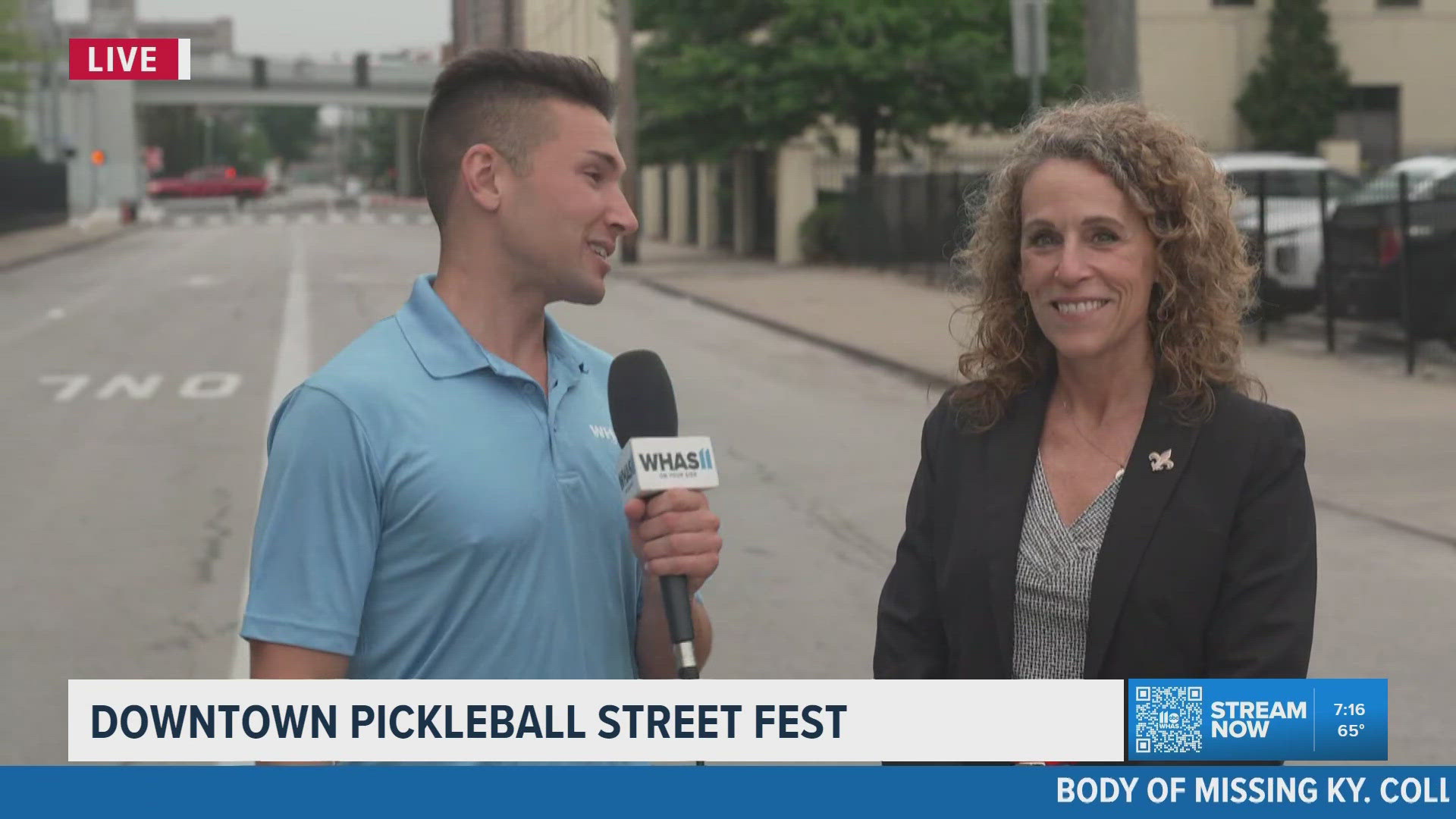 Downtown Pickleball Street Fest closes down Main Street in Louisville