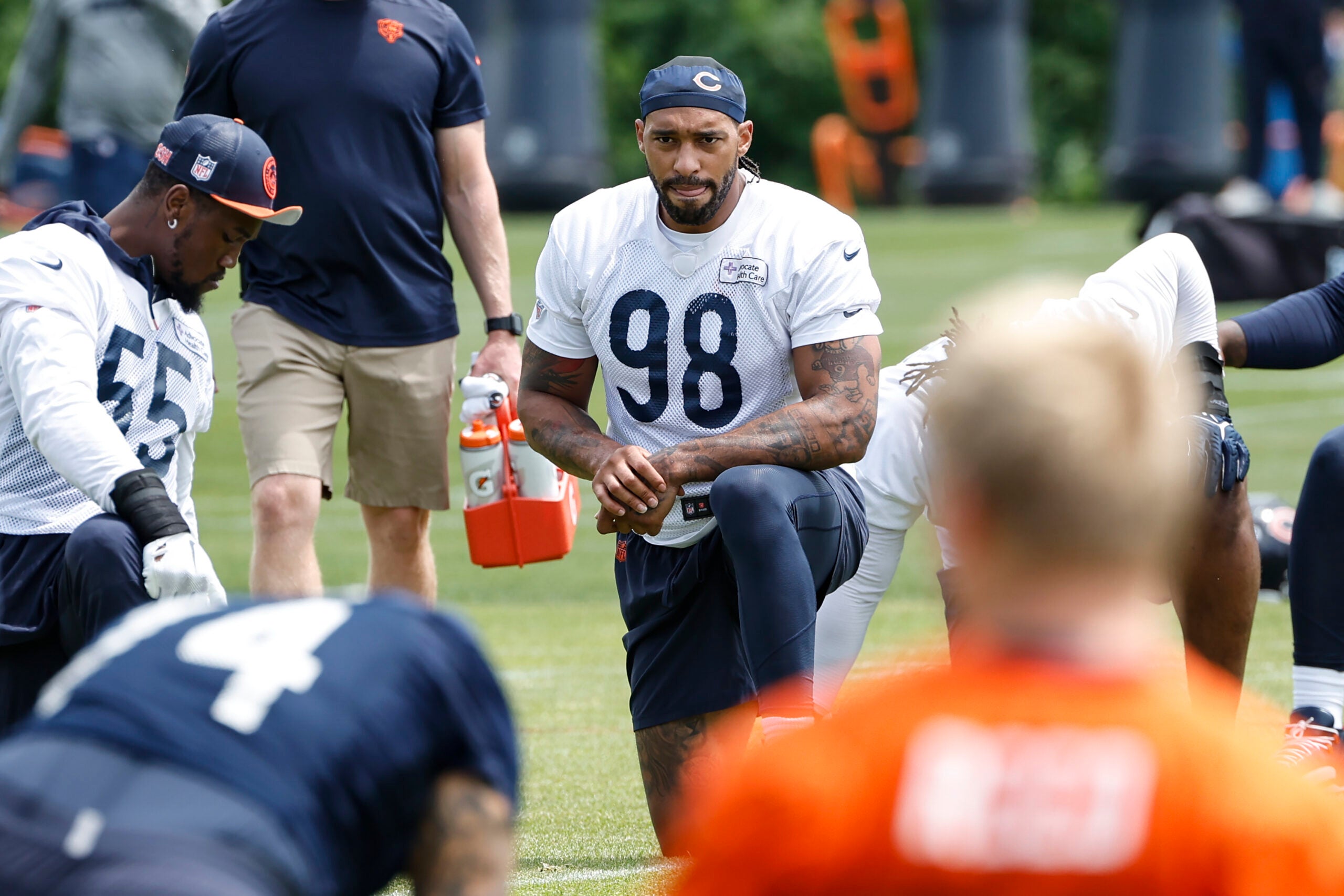 Bears OTAs top defensive storylines: Chicago hopes better coaching ...
