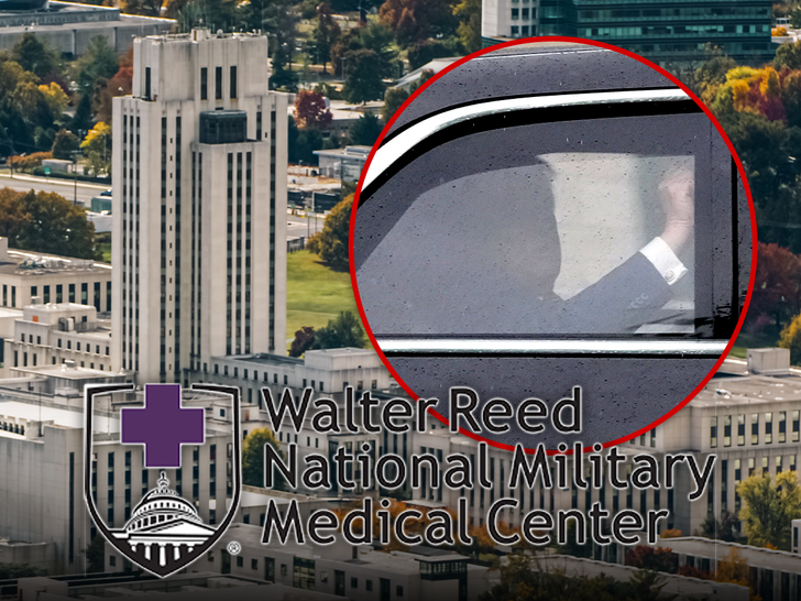 President Donald Trump undergoing another medical assessment at Walter Reed