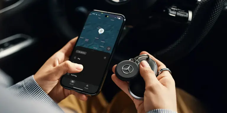 Mercedes-Benz made a key tracker with Chipolo, and it works with Google ...