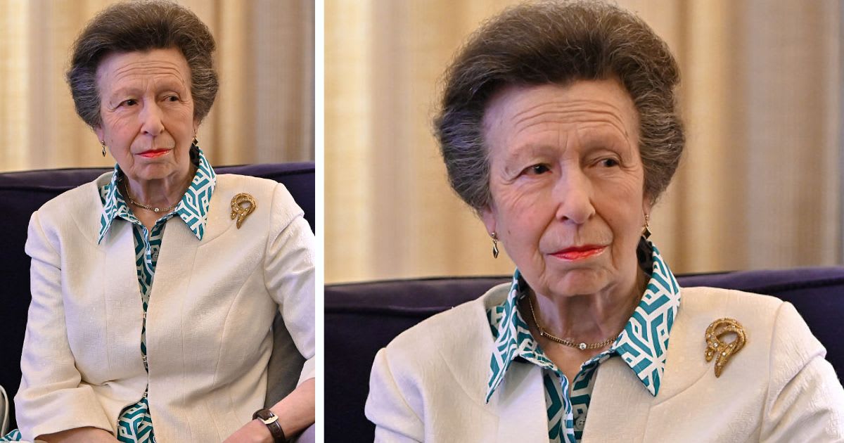The $40,000 brooch Princess Anne has worn for 55 years holds a secret ...