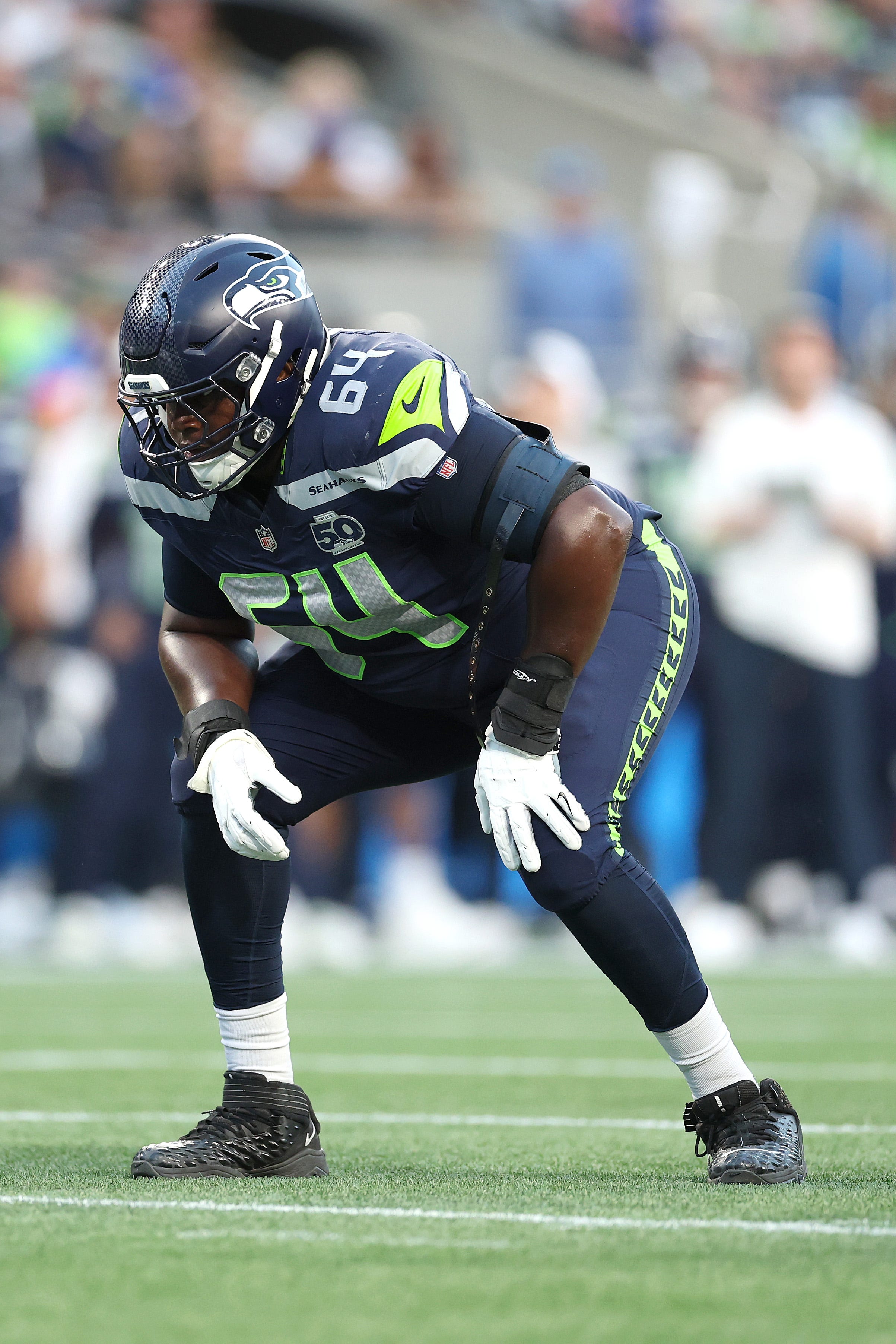 Seahawks IOL Christian Haynes appears to be in no-man's land