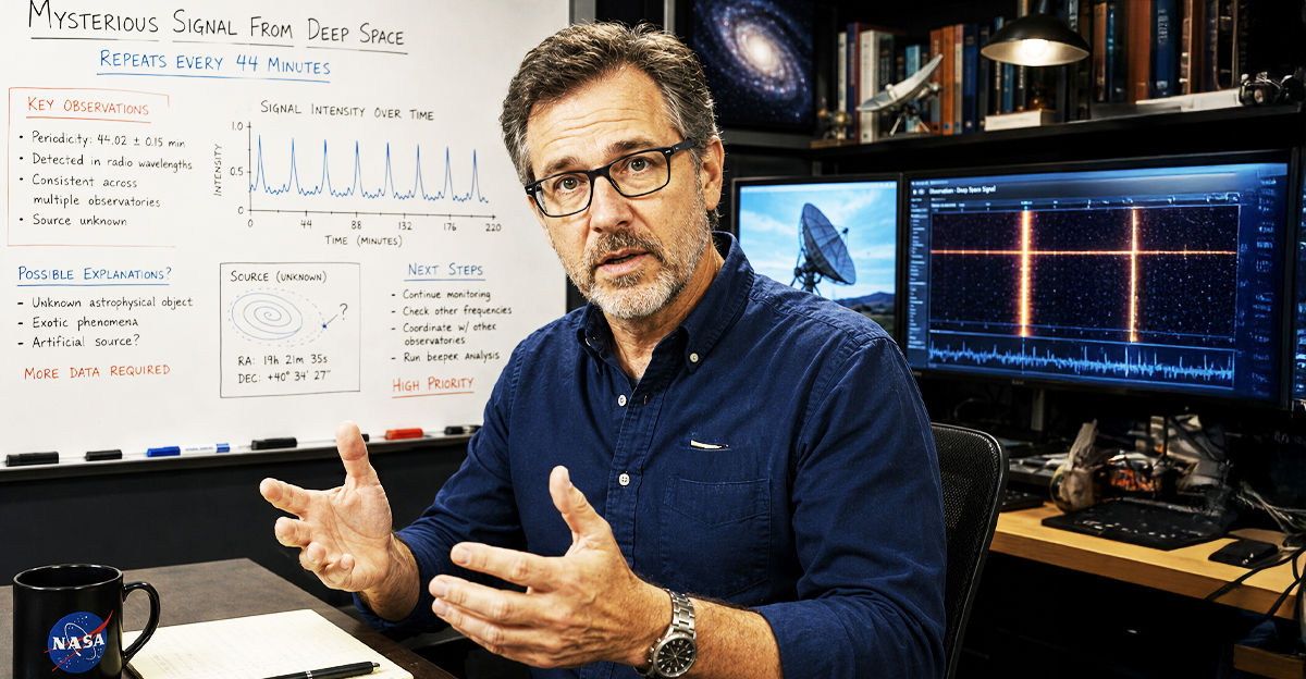 NASA researchers detected a mysterious signal from deep space that ...