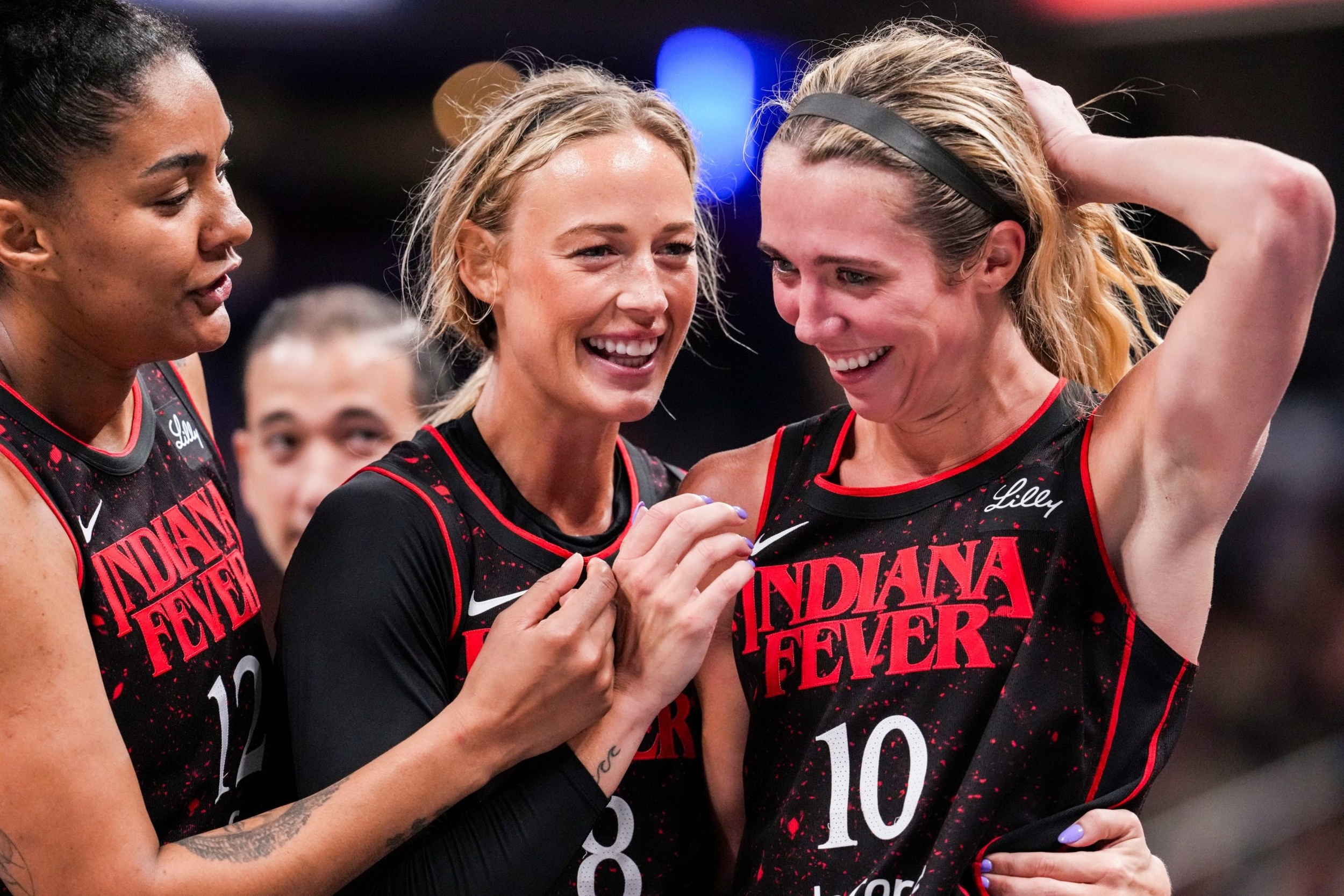 Indiana Fever guard Lexie Hull turns heads at Indy 500