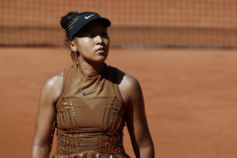 Tennis - Osaka ramps up fashion stakes at French Open before first ...