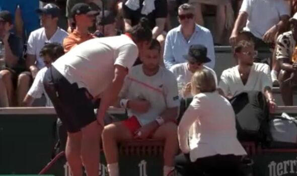 Brit Cameron Norrie retires mid-match for first time ever as French ...