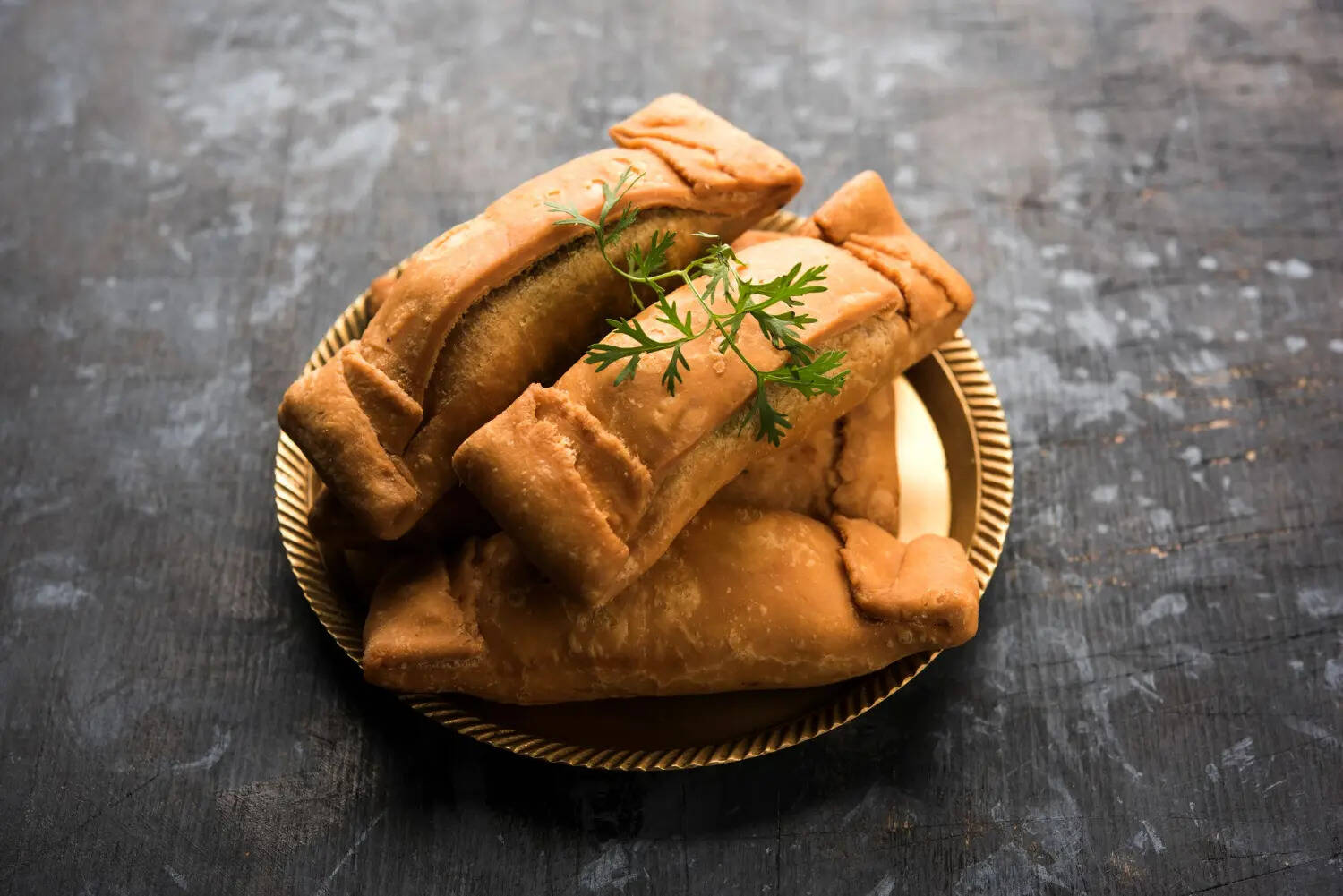 Crispy Maharashtrian snack with a flavorful filling