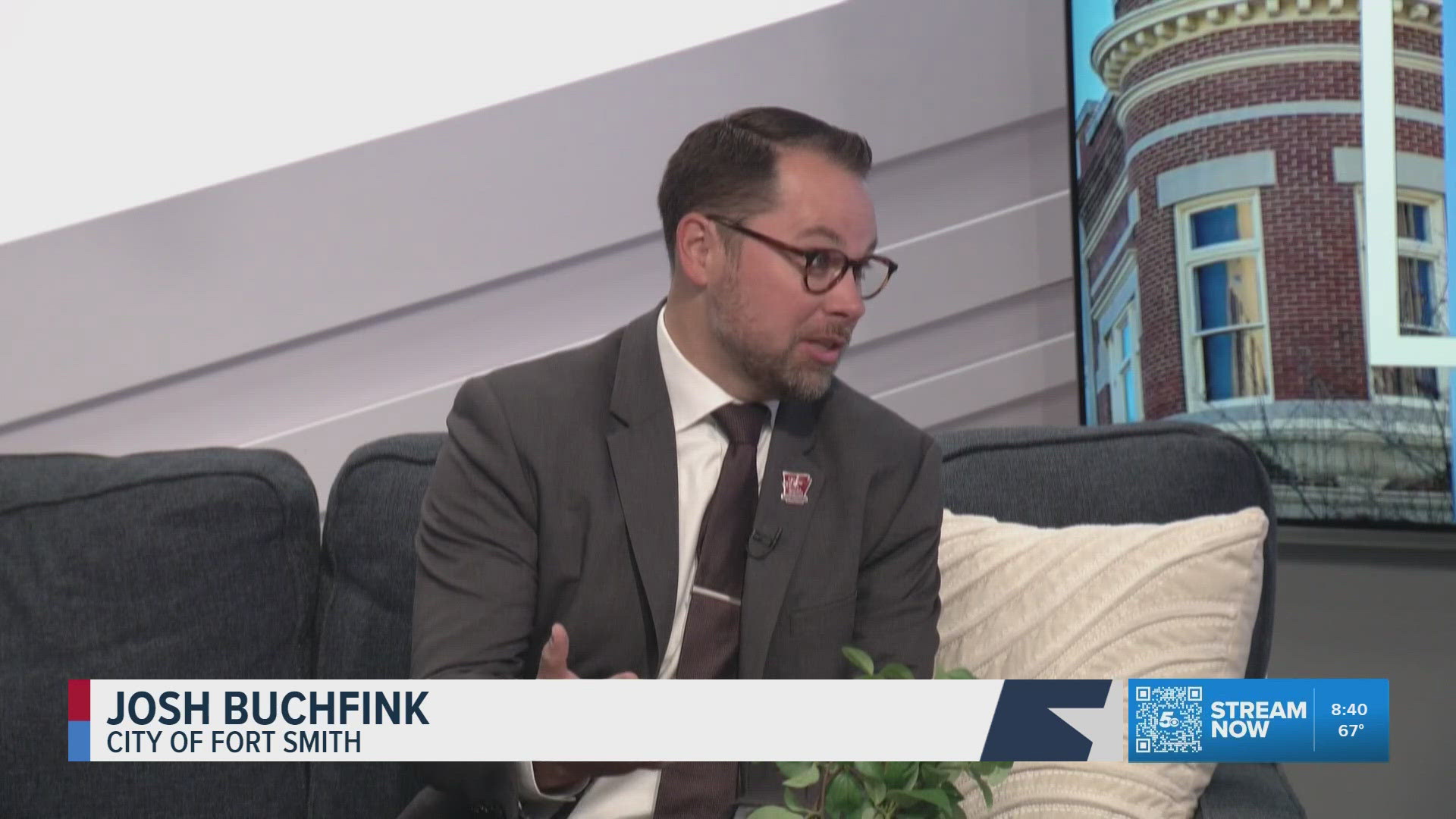 Fort Smith communications officer Josh Buchfink highlights ...