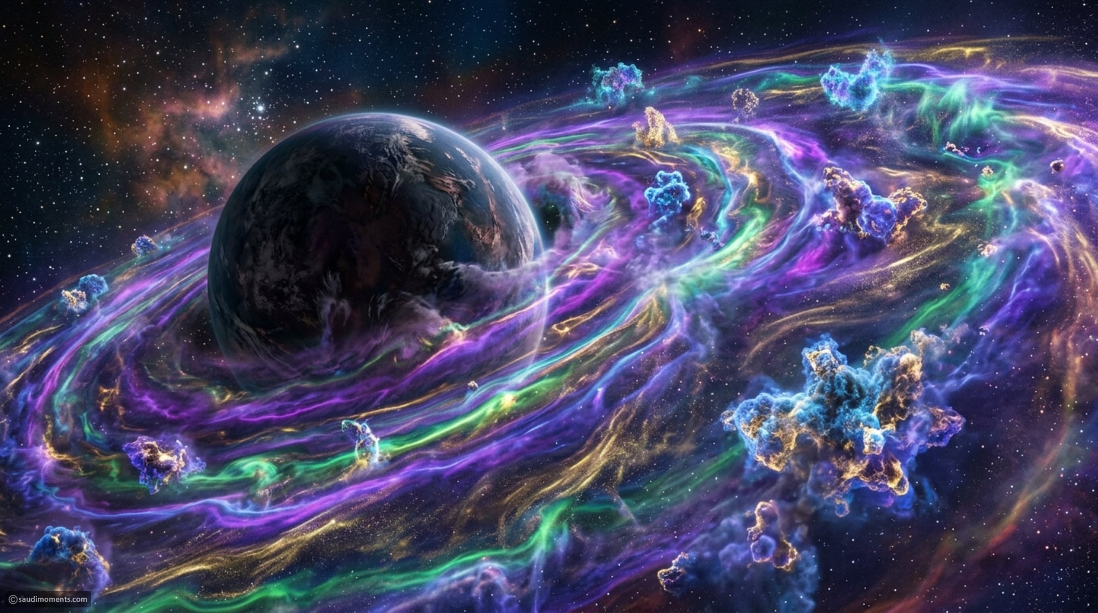 Scientists discover a bizarre atmosphere surrounding a mysterious space ...