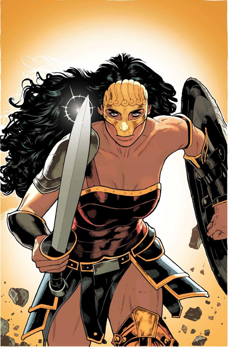 DC gives Wonder Woman a golden mask in her most radical redesign ever