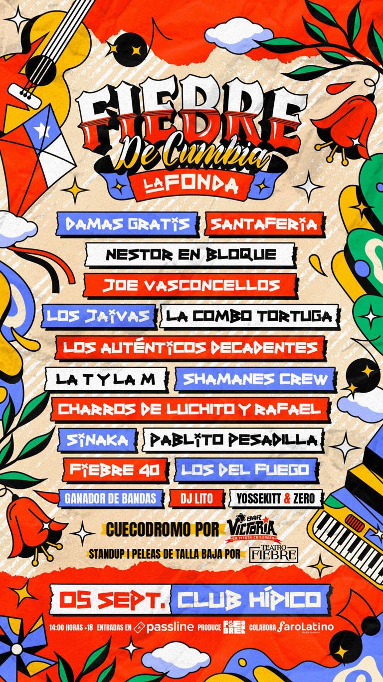No importa cuánto falta para el 18: fonda “Fiebre de cumbia” llegará ...