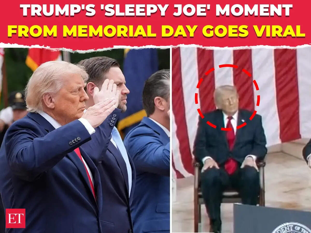 ‘Sleepy Joe’ attacks come back to haunt Trump after he 'falls asleep ...