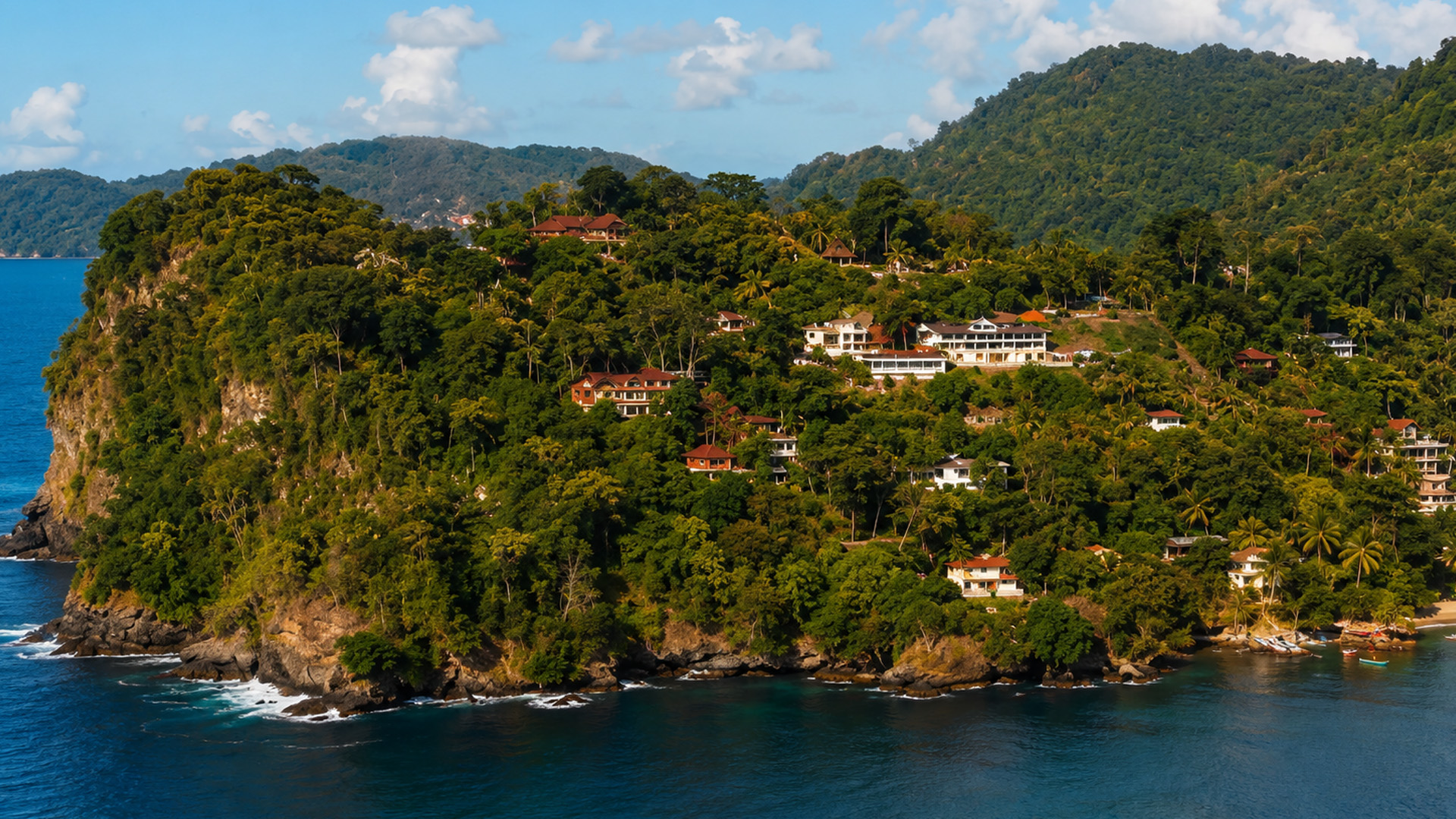 Why are these homes hidden deep in the forest?
