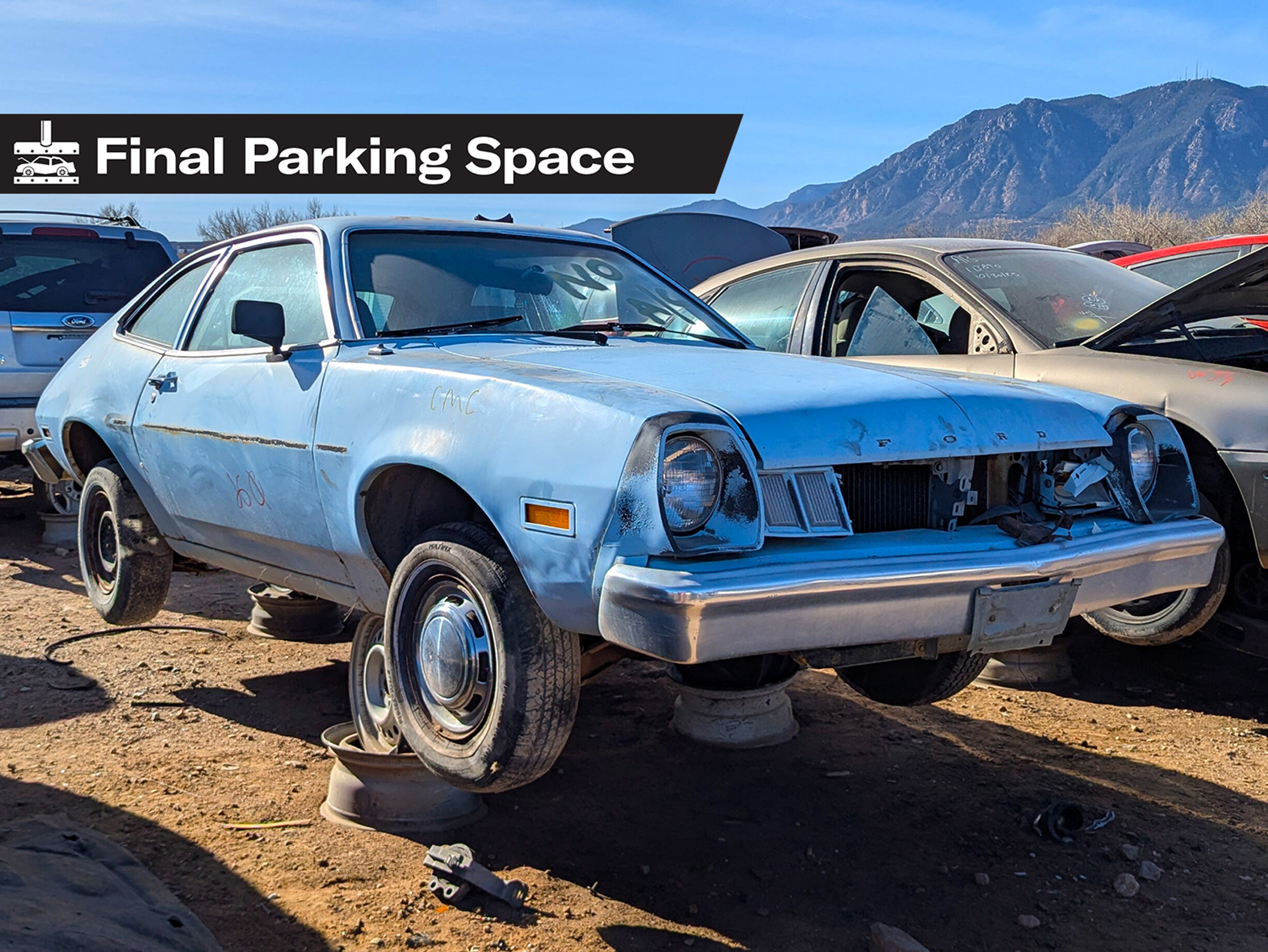 Final parking space: 1978 Ford Pinto 3-door runabout