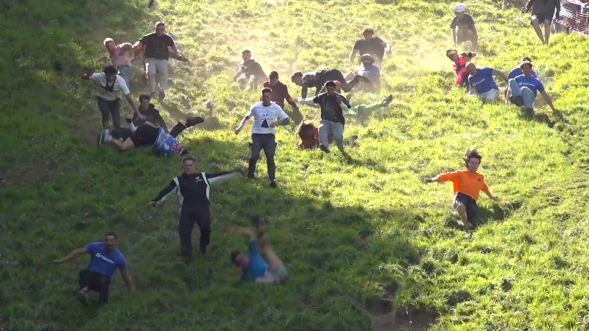 Global competitors return for Britain’s famous cheese rolling races