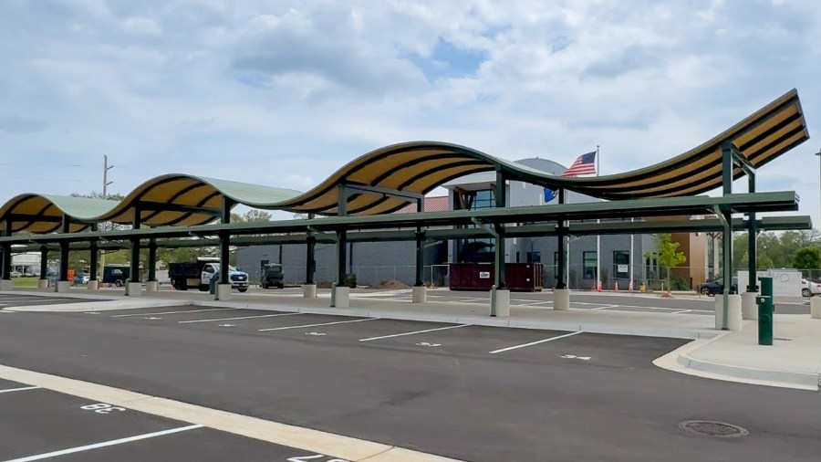 New Portage farmers market pavilion includes 50 stalls, seating
