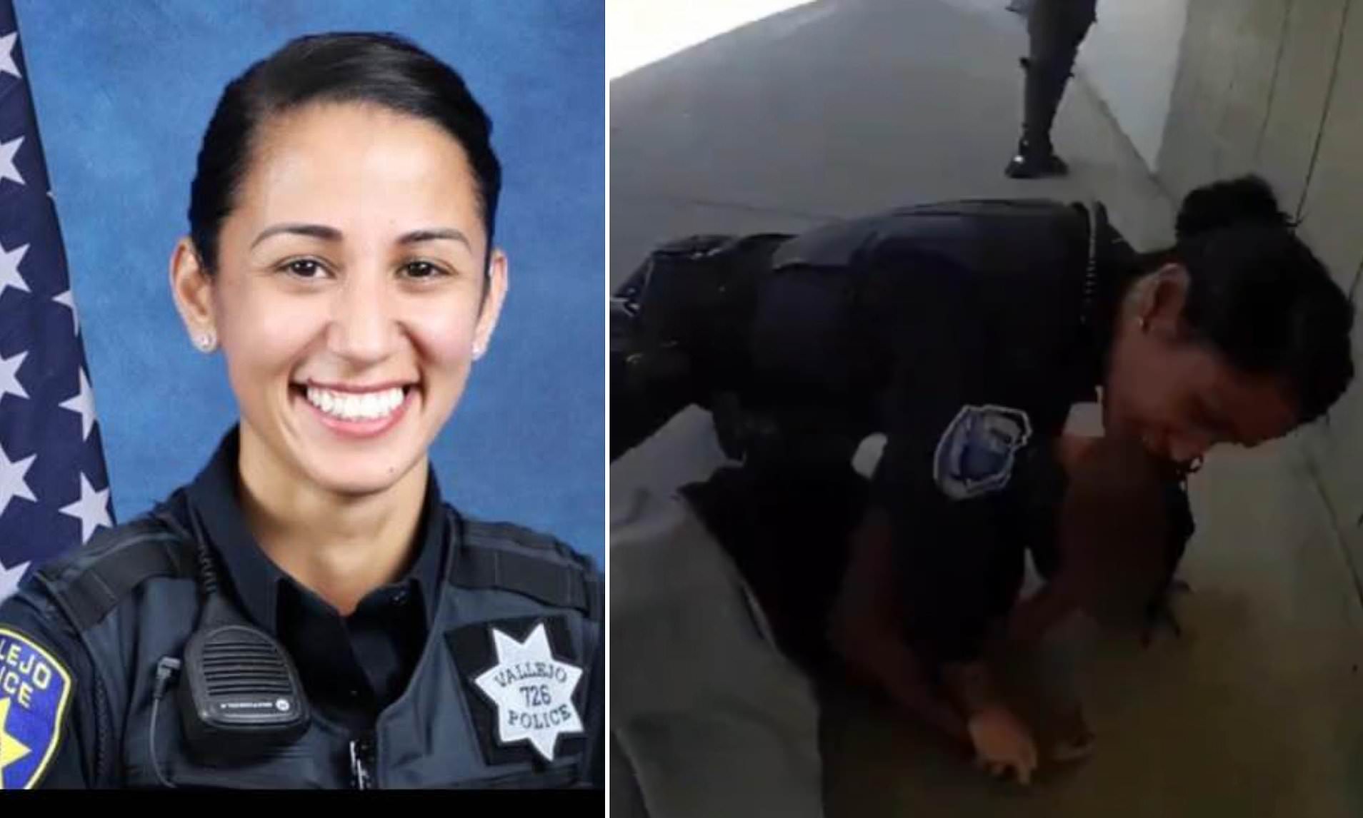Female police officer called to resign after horrific clip of her ...