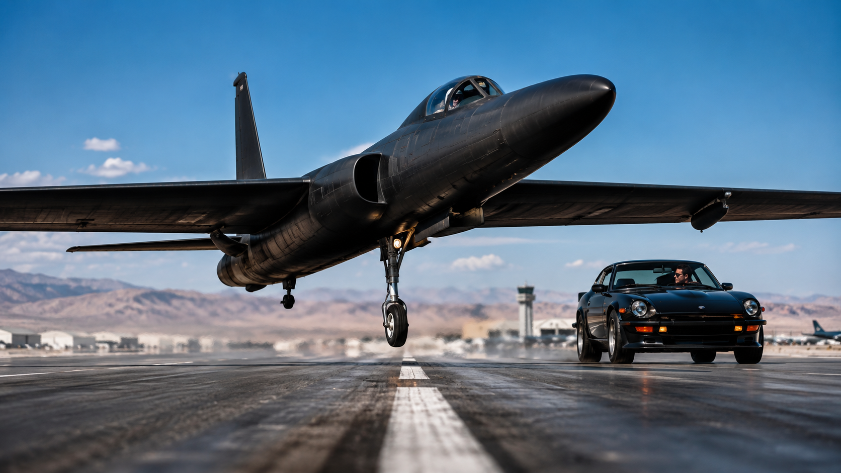 Why the U-2 spy plane needs a chase car just to land