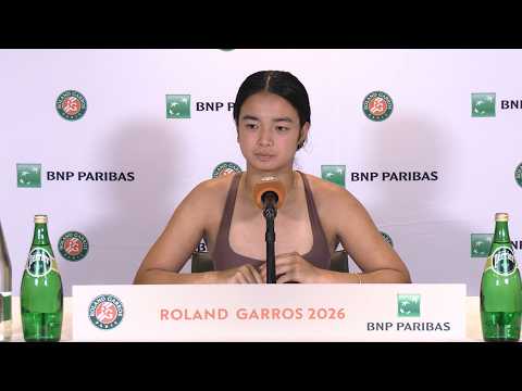 Roland-Garros 2026 - Alexandra Eala: "I really suck at all other sports"
