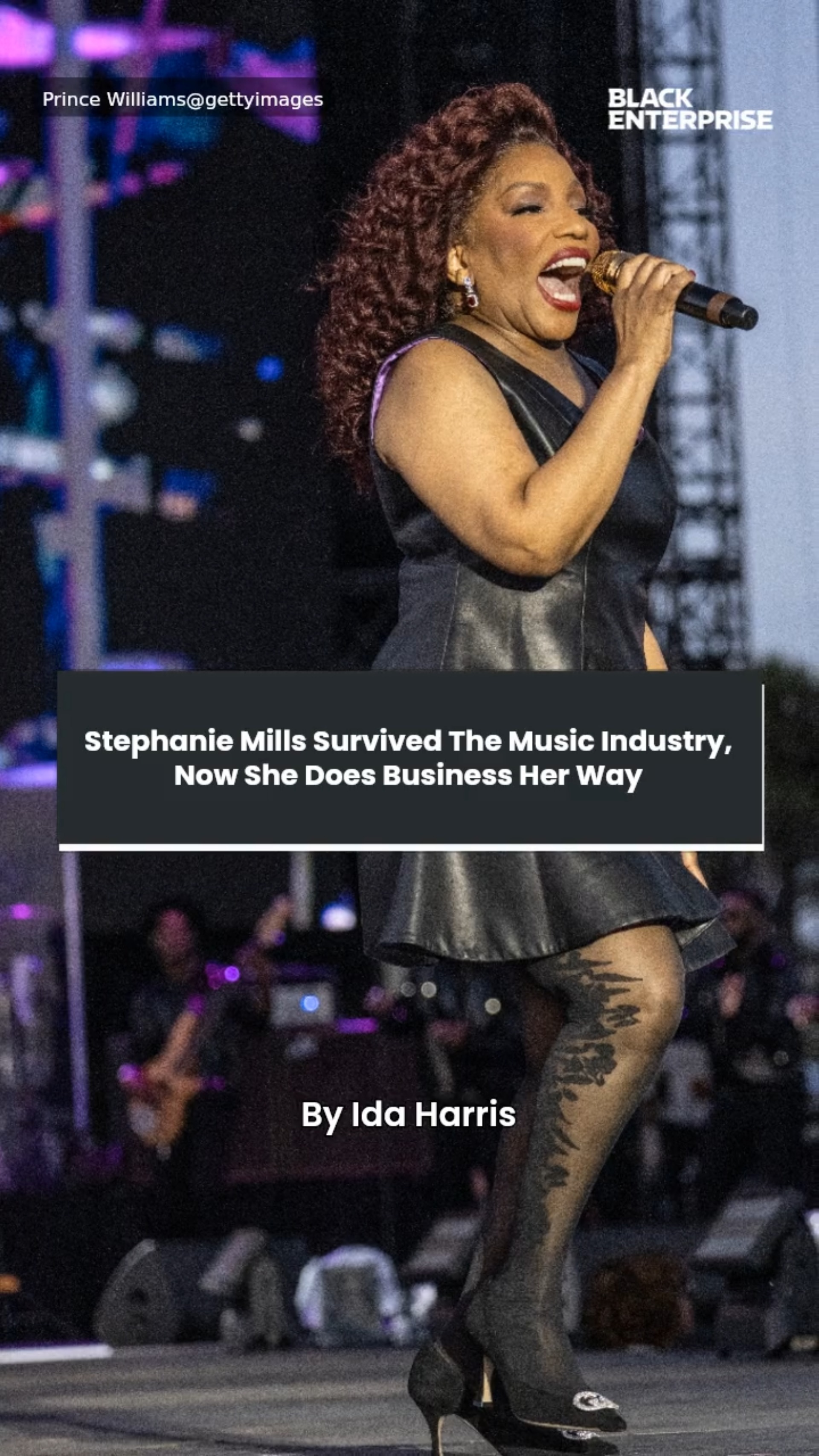 Stephanie Mills survived the music industry, now she does business her way