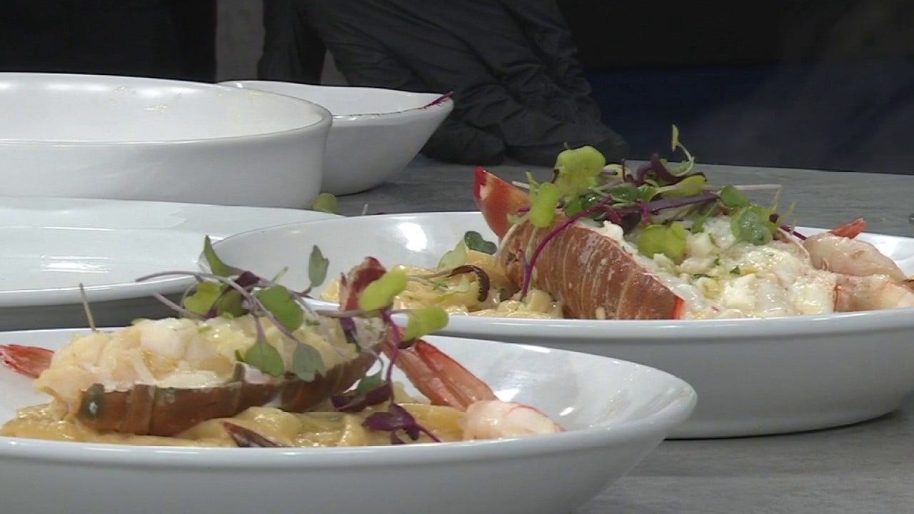 Recipe: Lobster & shrimp linguine
