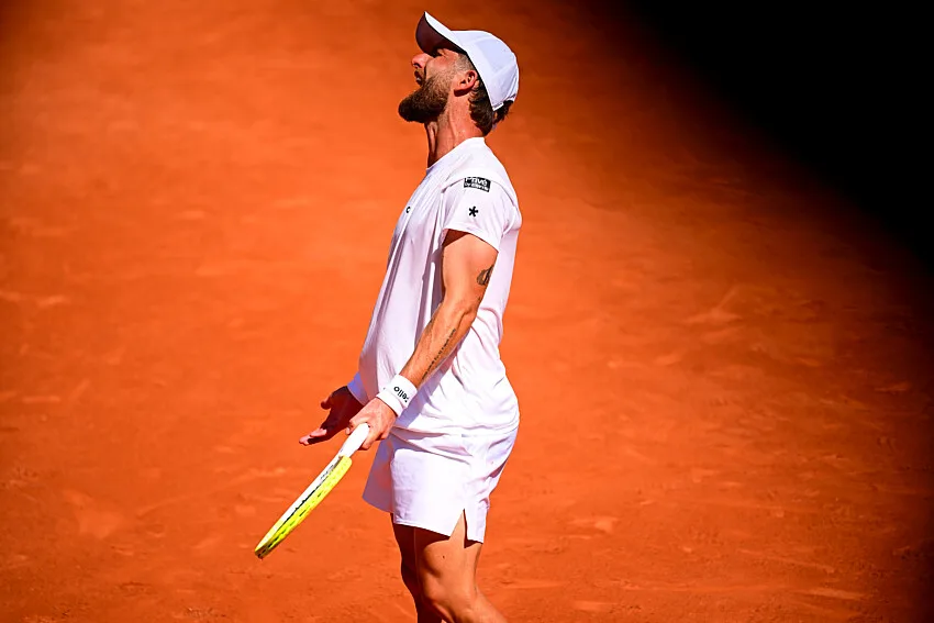 Roland-Garros (H) : Moutet éliminé en cinq sets