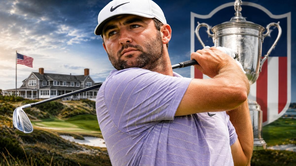 Scottie Scheffler chases golf history at the US Open, is the Grand Slam ...