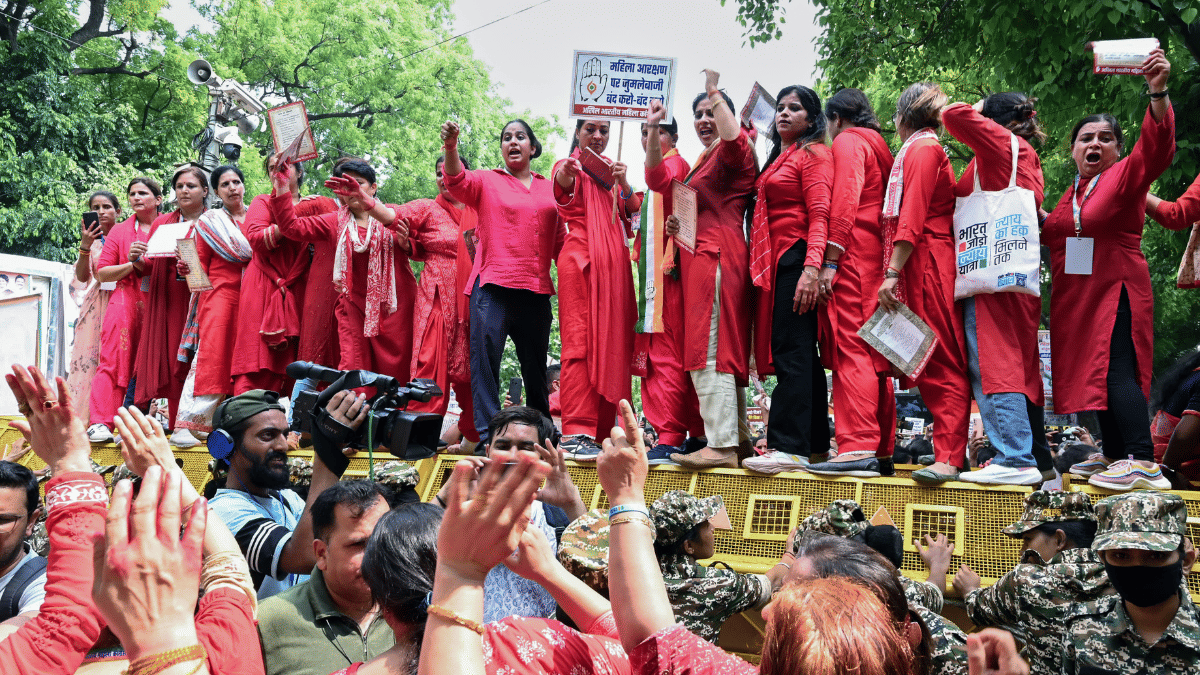 Why Delhi court convicted Congress’ Alka Lamba for leading womens ...