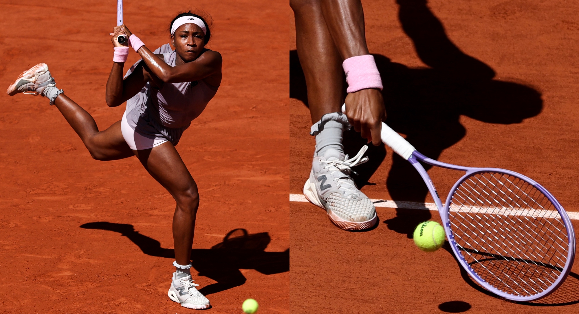 Coco Gauff seeks to defend her French Open title in her signature shoe